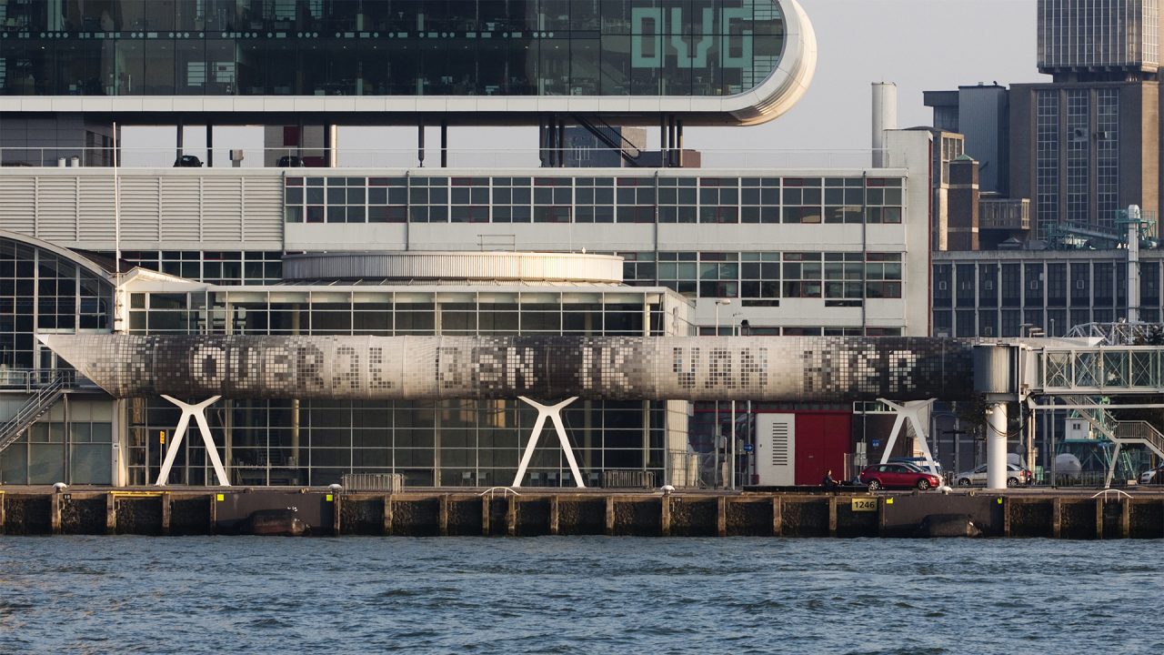 Temporary pedestrian bridge - TomDavid Architecten