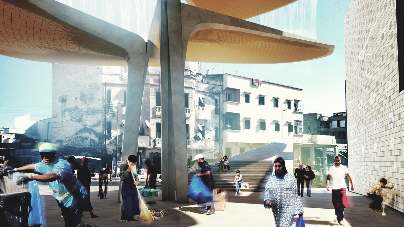 Sustainable Market Square - TomDavid Architecten